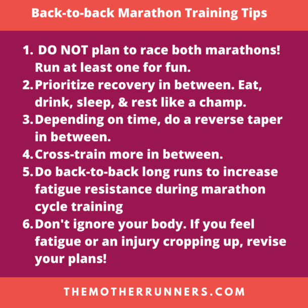 Is It Safe to Run Back-to-Back Marathons? - The Mother Runners
