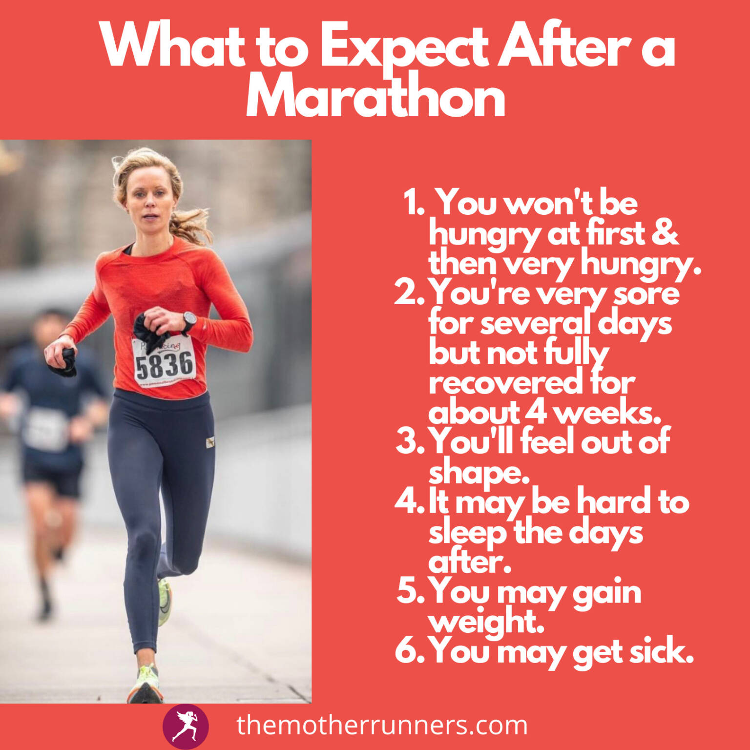 What to Expect After You Run a Marathon - The Mother Runners