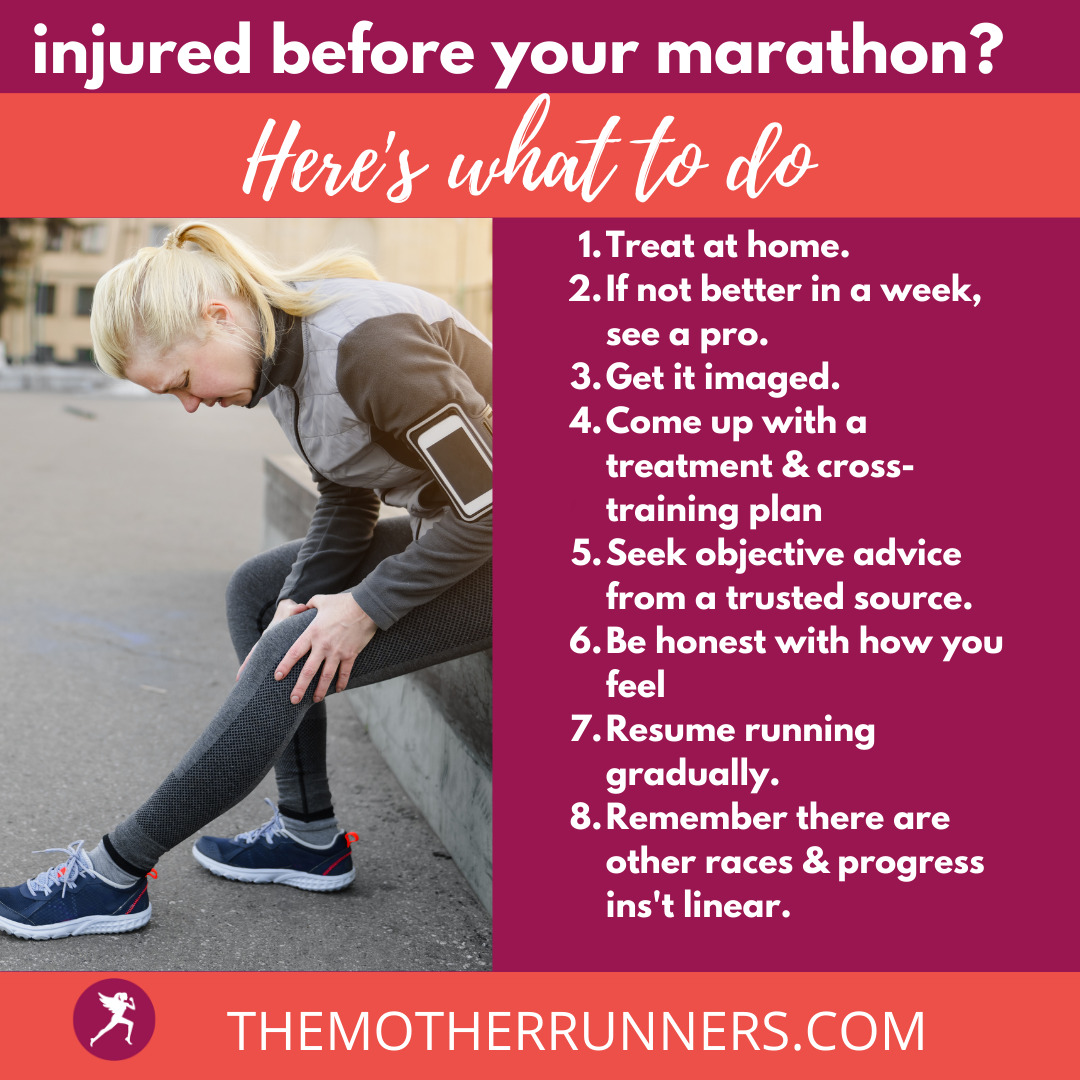 Injury During Marathon Training? Here’s What to Do - The Mother Runners