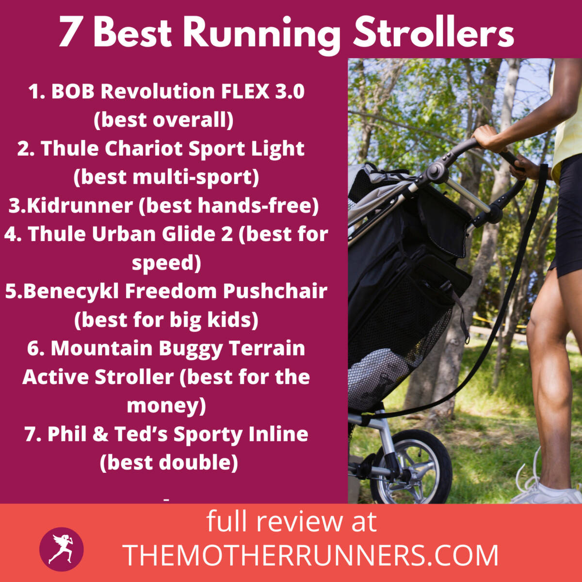7 Best Running Strollers of 2023 - The Mother Runners