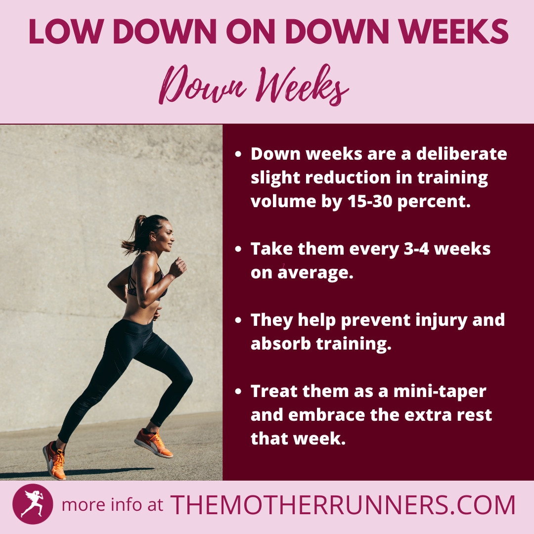 The Importance of a Down Week in Running - The Mother Runners