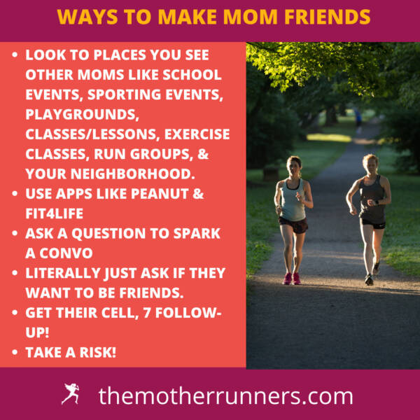 How to Make Mom Friends - The Mother Runners
