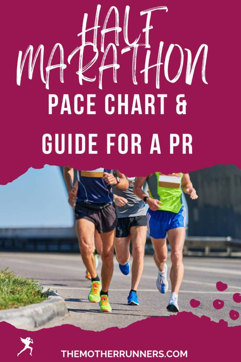 Half Marathon PR Pacing Strategy + Half Marathon Pace Chart - The ...