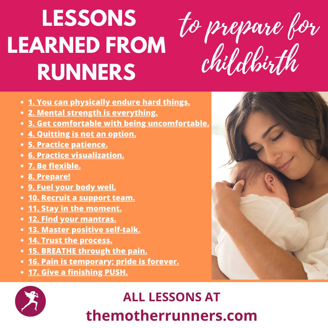 17 Lessons from Runners to Mentally Prepare for Labor - The Mother Runners