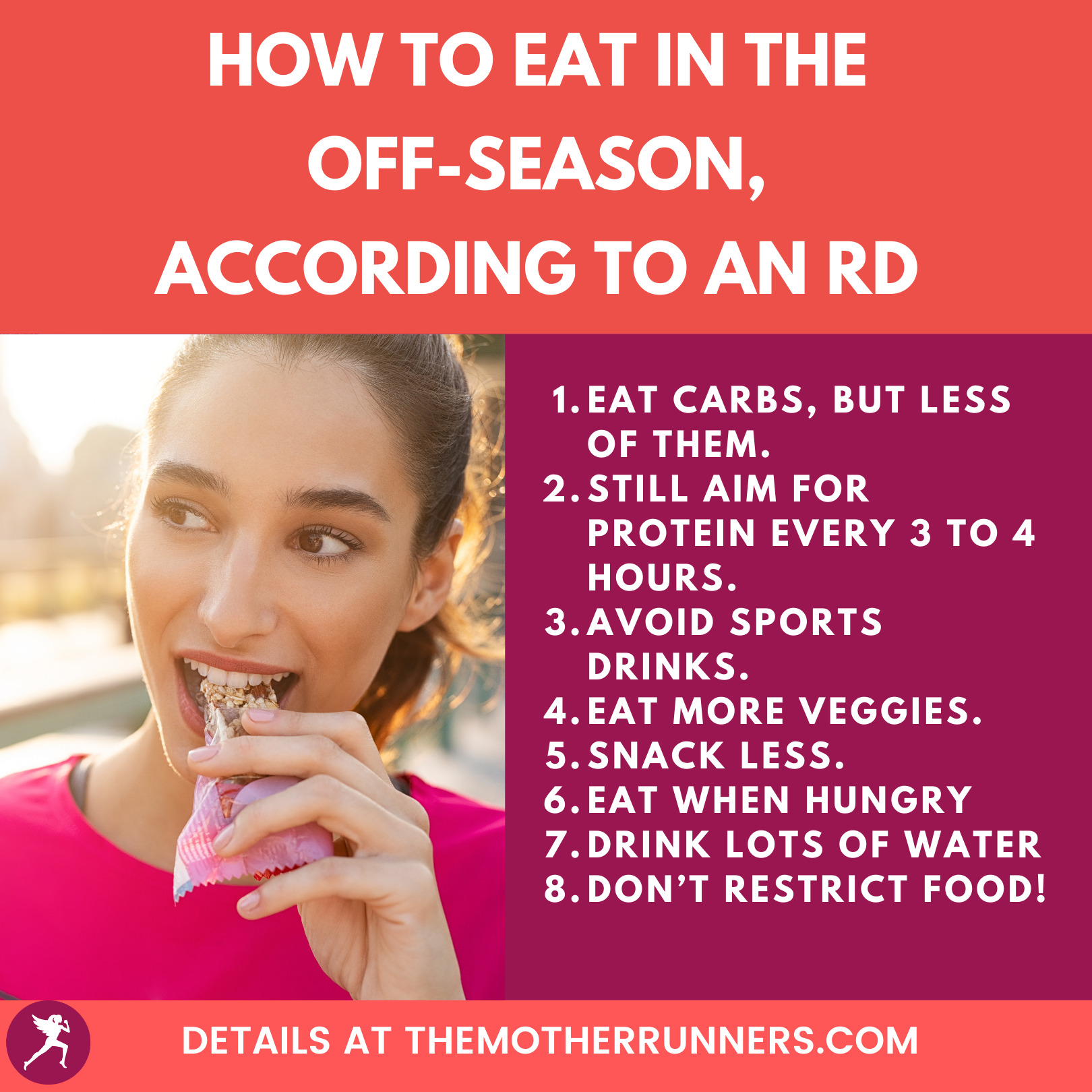 Registered Dietitian: How to Eat in the Off-Season for Runners - The ...